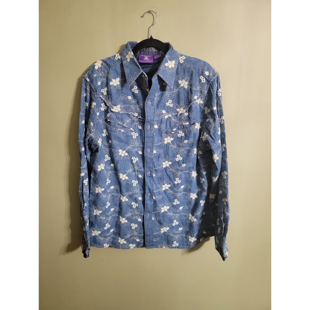 Jimi Hendrix Experience Purple Label Mens Shirt Large - Gem